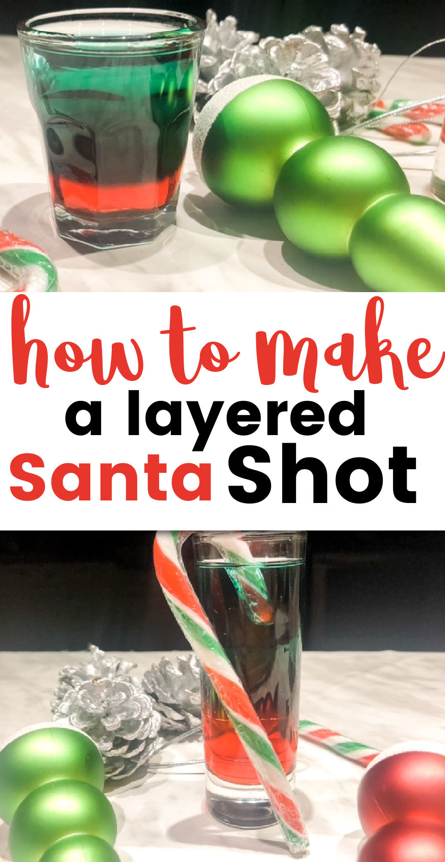 Festive Santa Shot Recipe