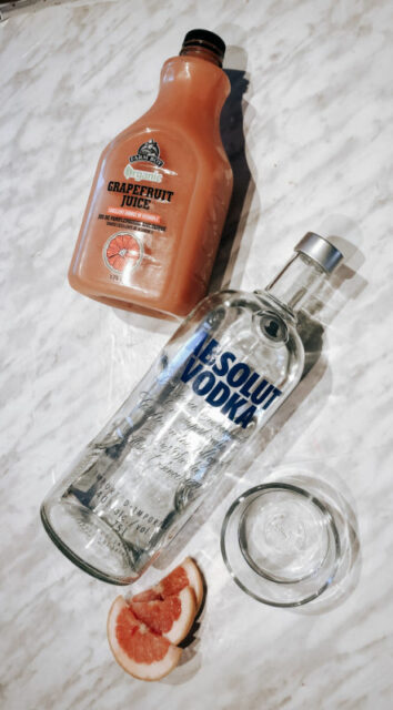 Vodka Greyhound Cocktail