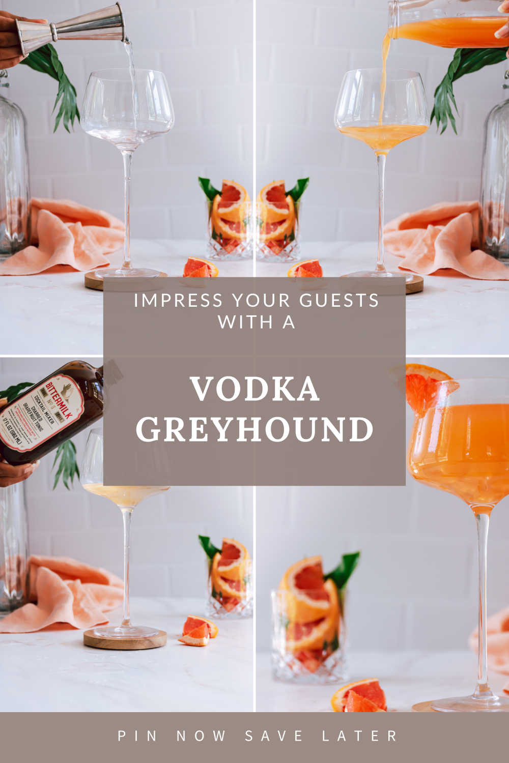 Vodka Greyhound Cocktail