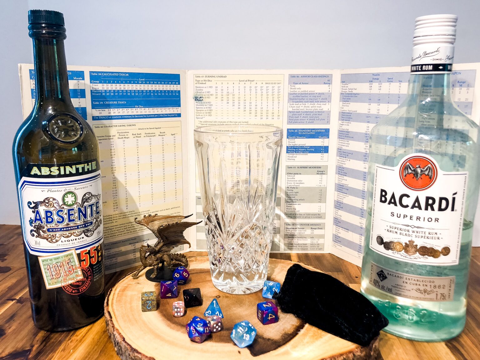 Dragon's Breath Cocktail: D & D Themed Drink