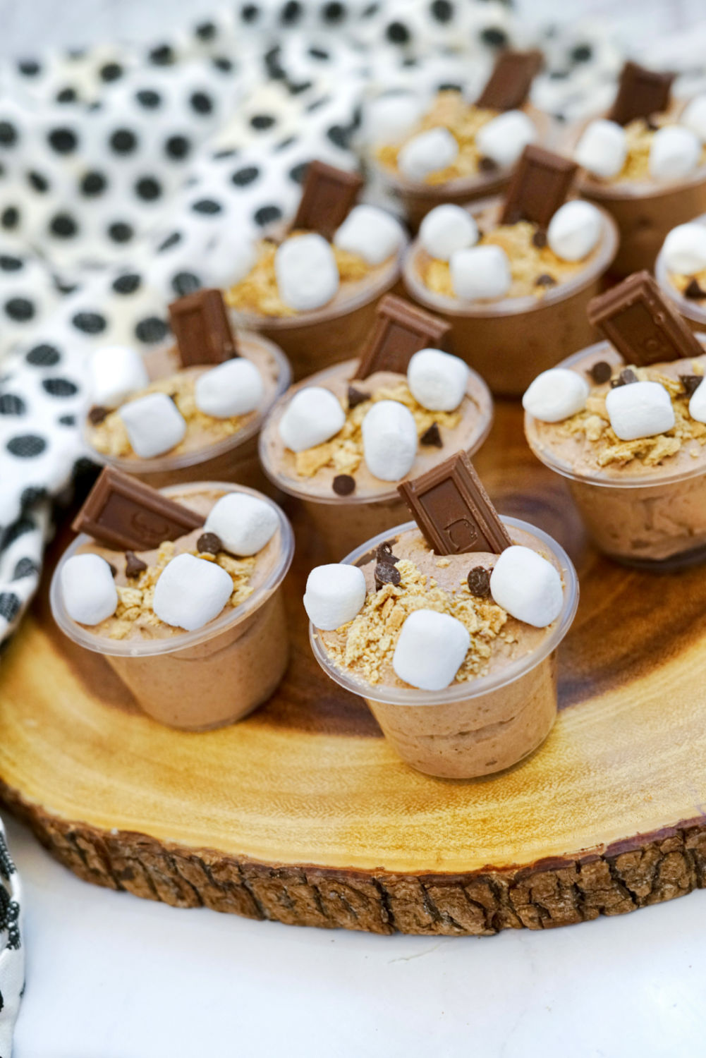 Smores Pudding Shots