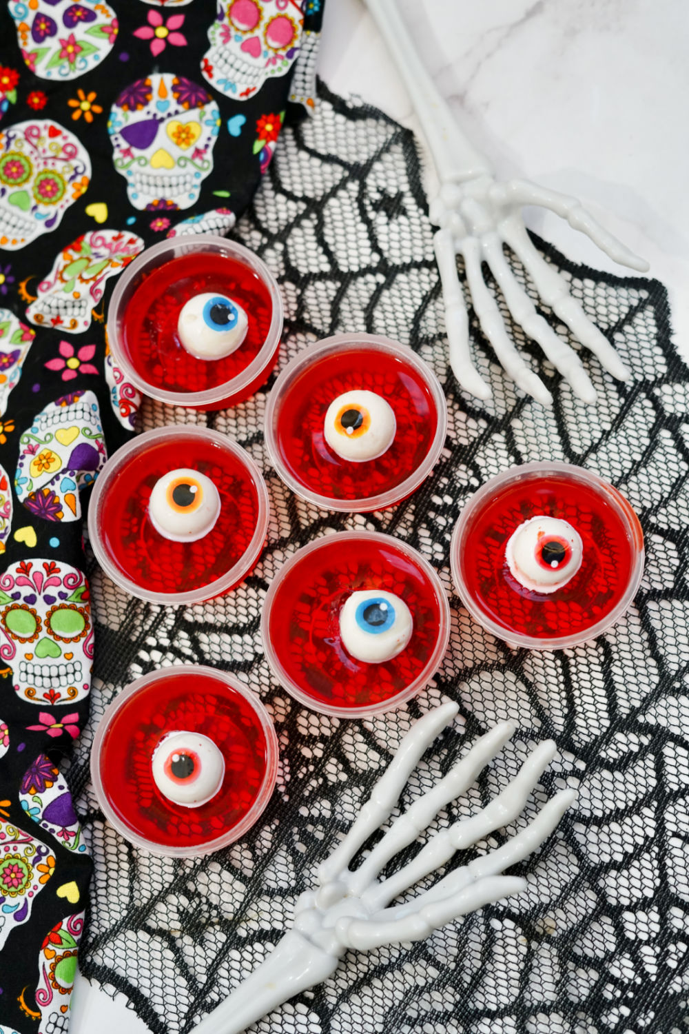 Eyeball Jello Shots For Halloween