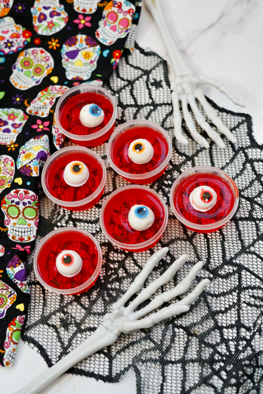 Eyeball Jello Shots For Halloween