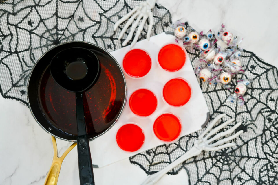 Eyeball Jello Shots For Halloween
