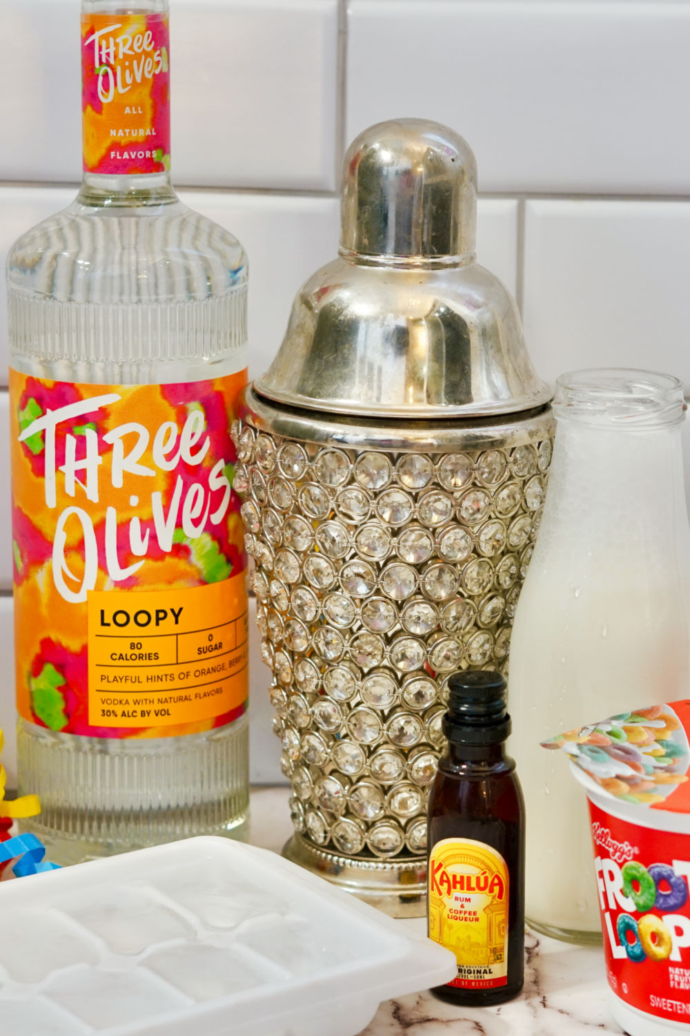 Delicious Froot Loops Martini