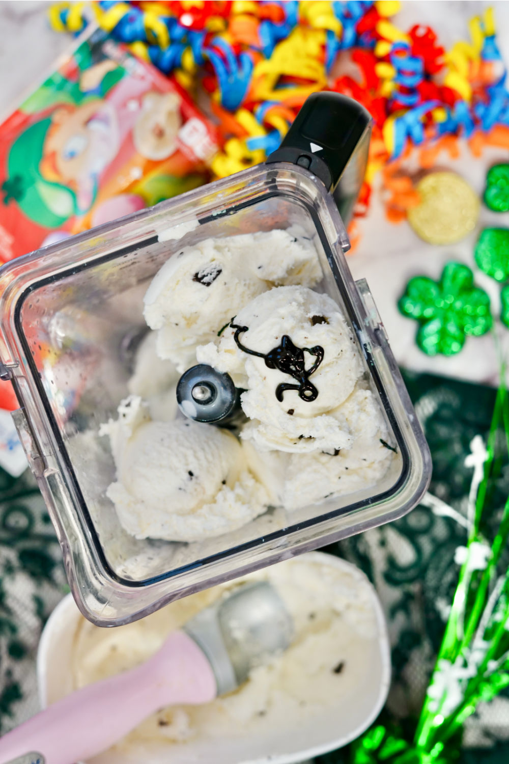 Delicious Lucky Charms Shake For St Patrick's Day